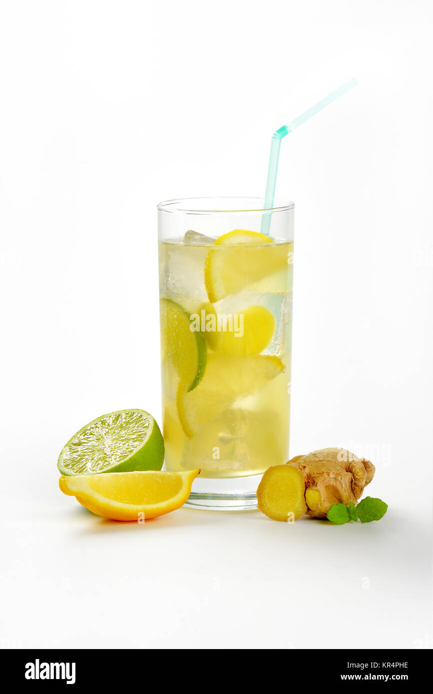 glass of ginger ale Stock Photo - Alamy