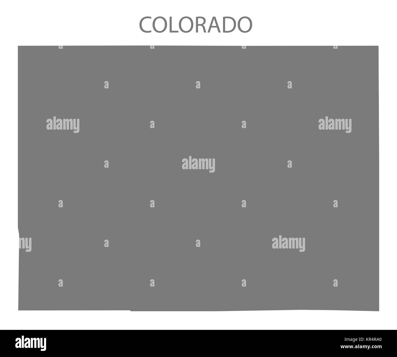 Map of colorado counties hi-res stock photography and images - Alamy