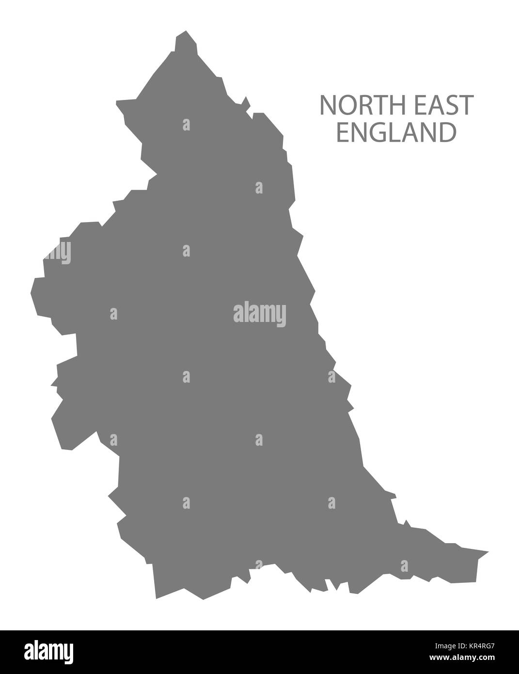 England counties map Cut Out Stock Images & Pictures - Alamy