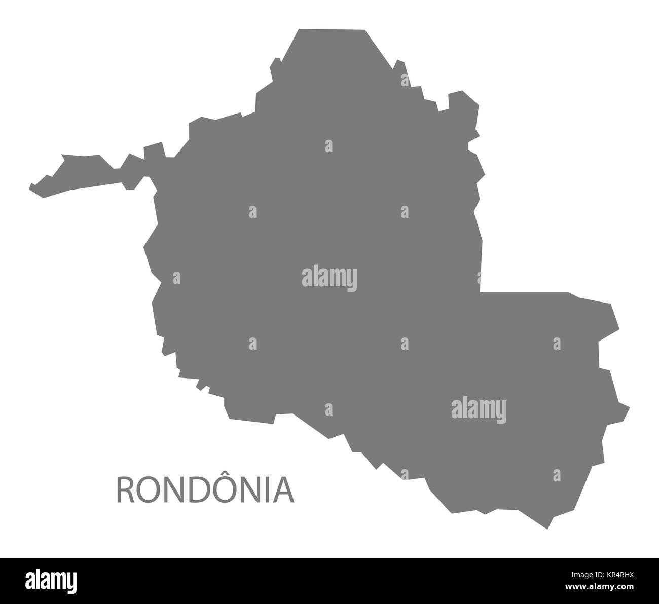 Map of rondonia Black and White Stock Photos & Images - Alamy
