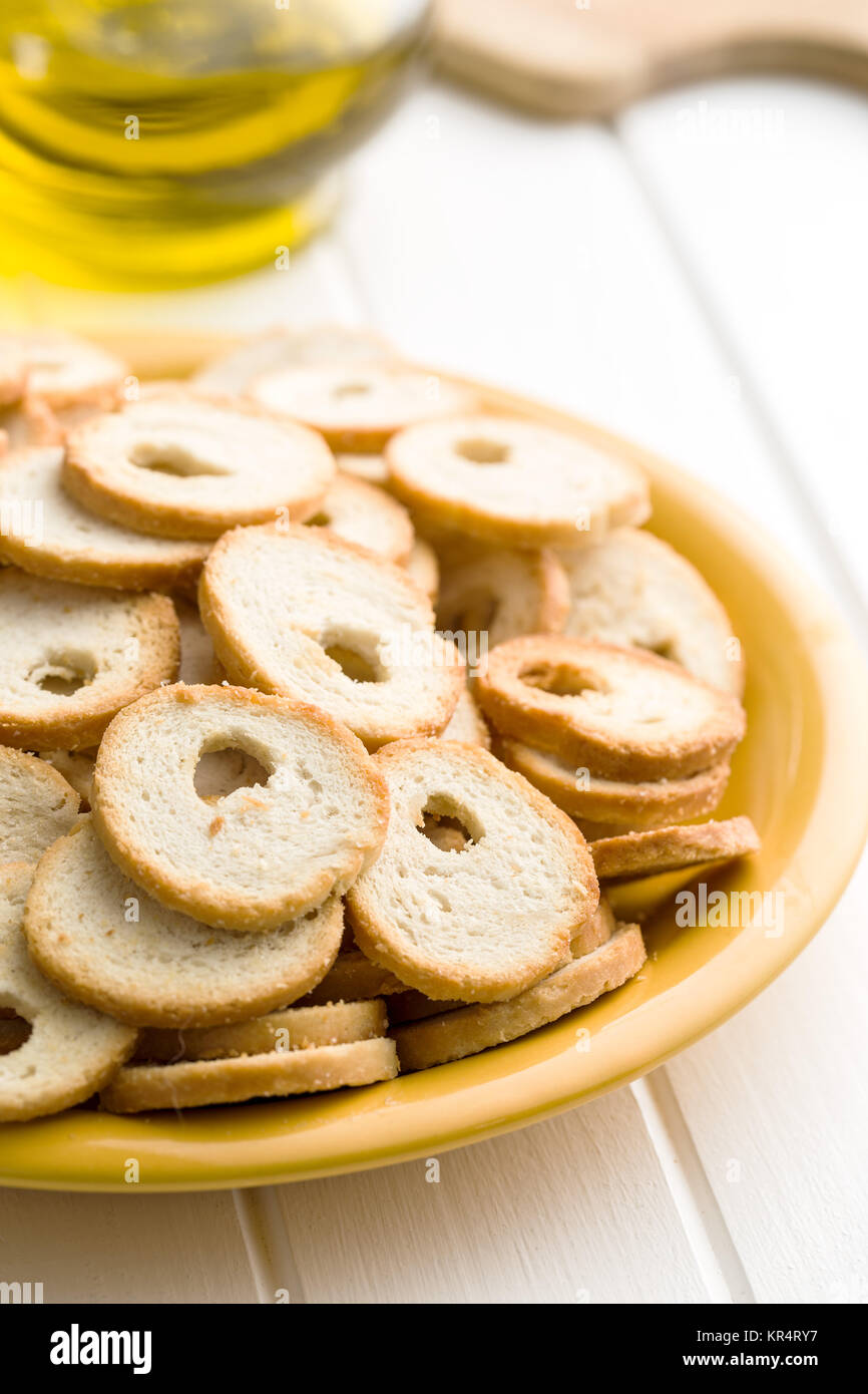 mini bread chips Stock Photo - Alamy