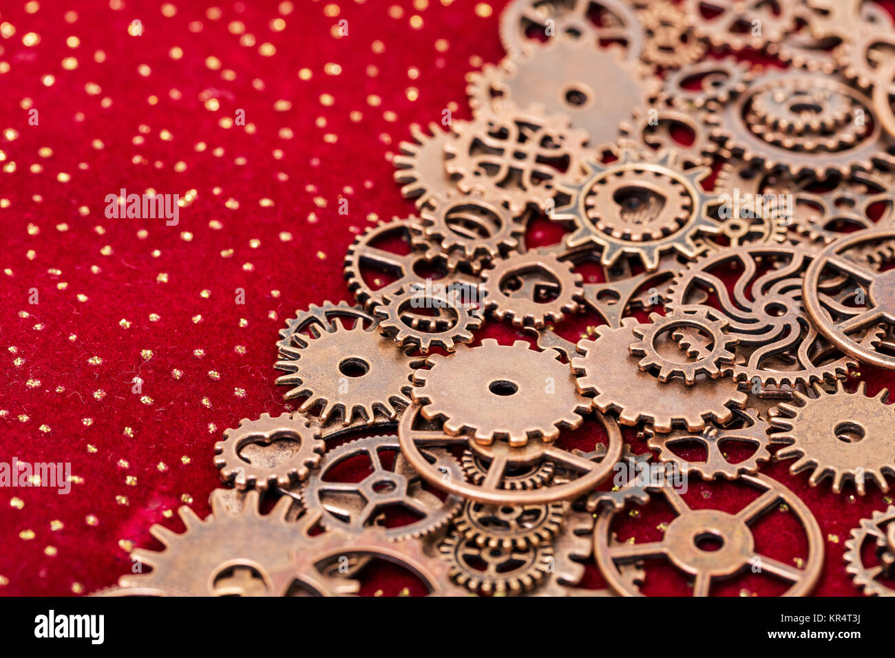 Steampunk mechanical cogs gears wheels hi-res stock photography and ...