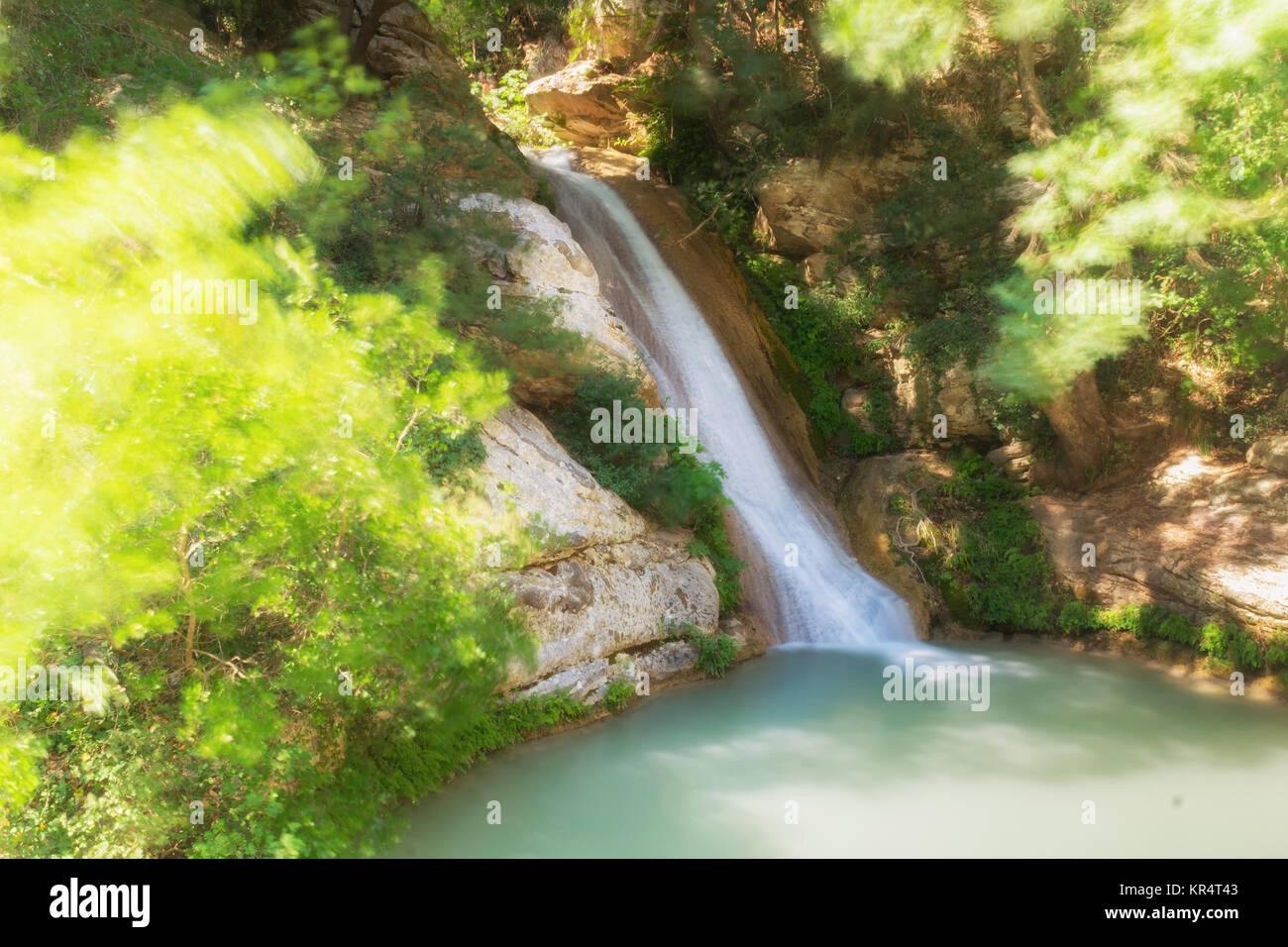 Waterfall of Neda in Greece. A touristic destination Stock Photo - Alamy
