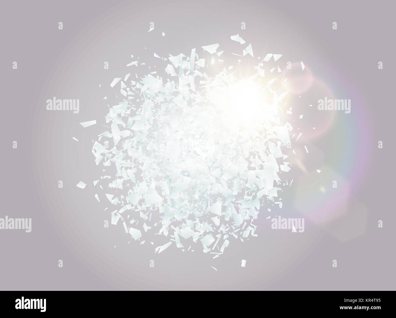 Destruction of lens Stock Vector Images - Alamy