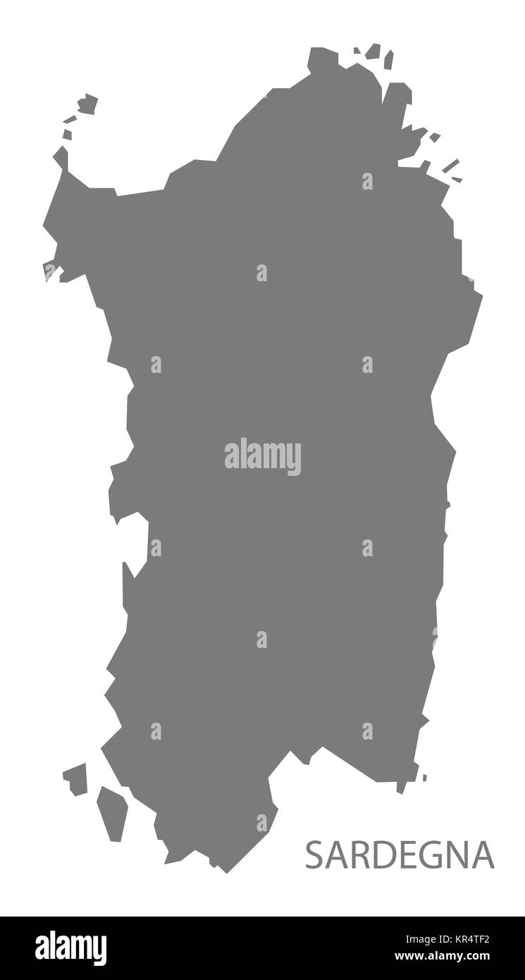 Map of sardegna hi-res stock photography and images - Alamy