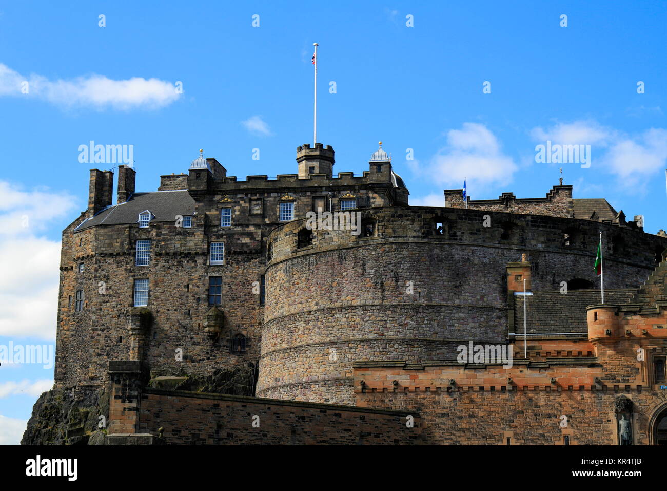 Edinburgh castle, Scotland, United Kingdom Stock Photo - Alamy