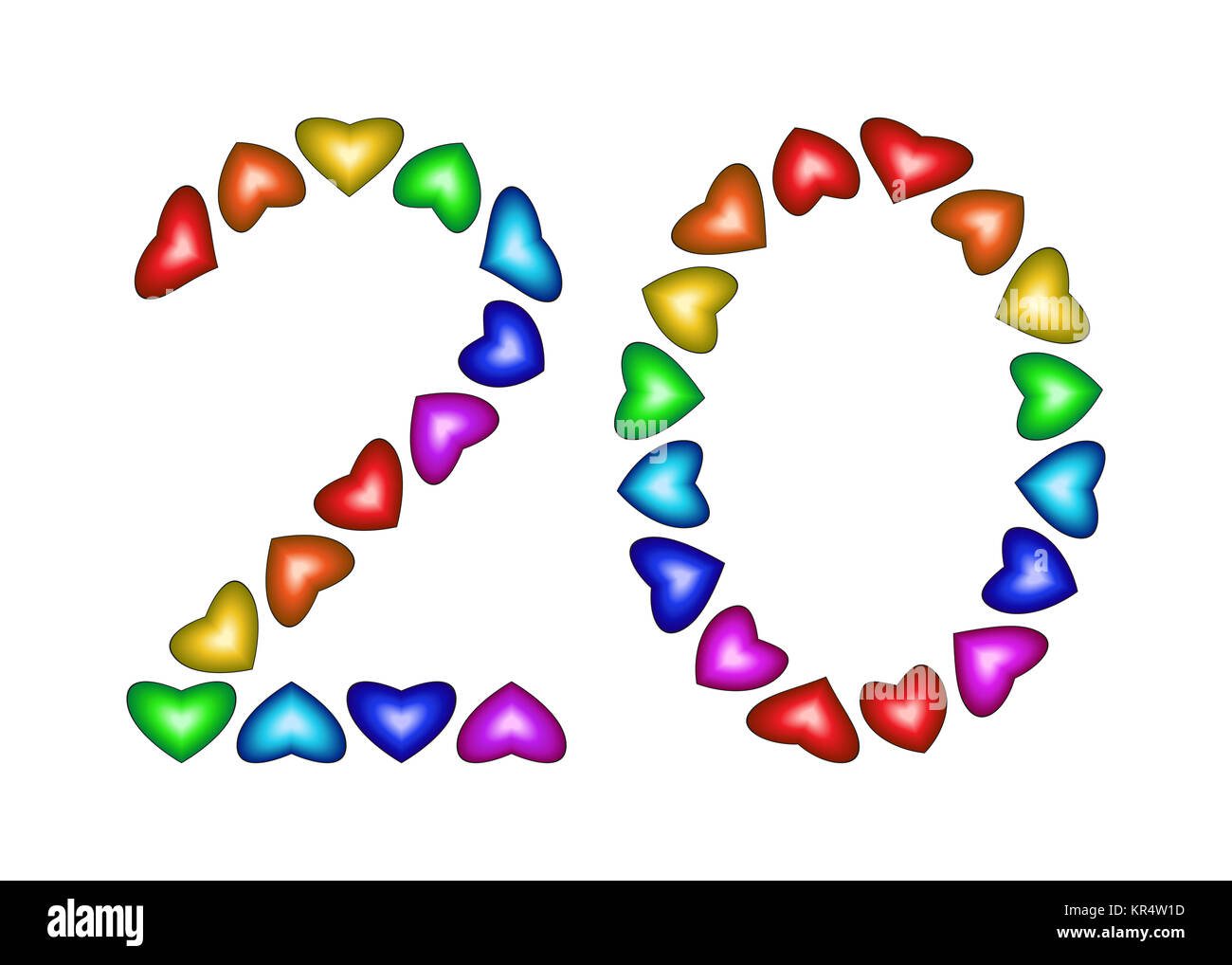 20th Birthday Cut Out Stock Images & Pictures - Alamy