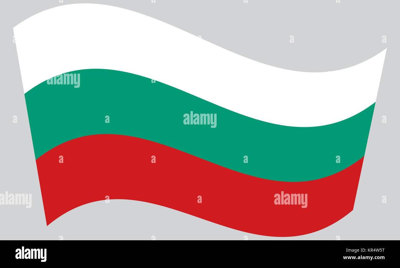 Flag of Bulgaria waving Stock Photo - Alamy