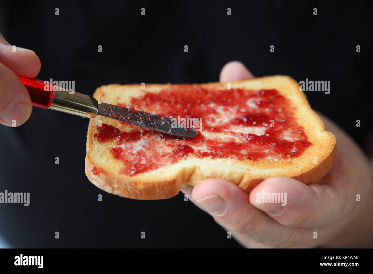 Toast fingers hi-res stock photography and images - Alamy