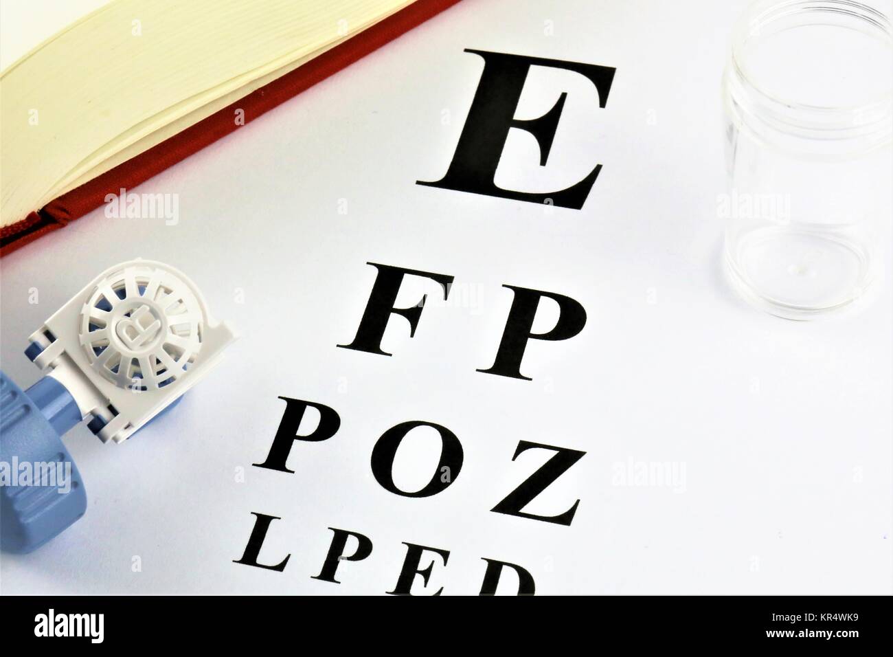 Eye Test Letters High Resolution Stock Photography and Images - Alamy