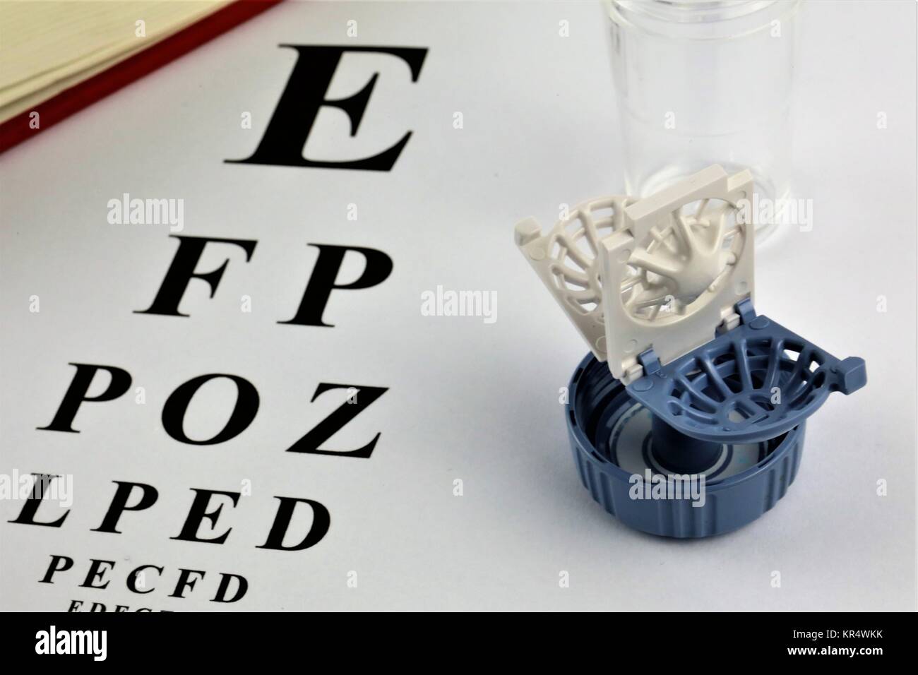 An concept Image of a eye test Stock Photo - Alamy