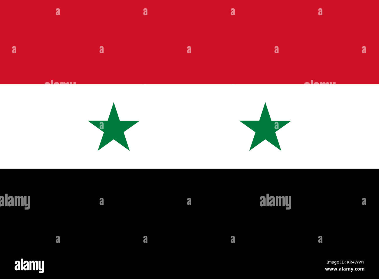 Flag of Syria Stock Photo - Alamy