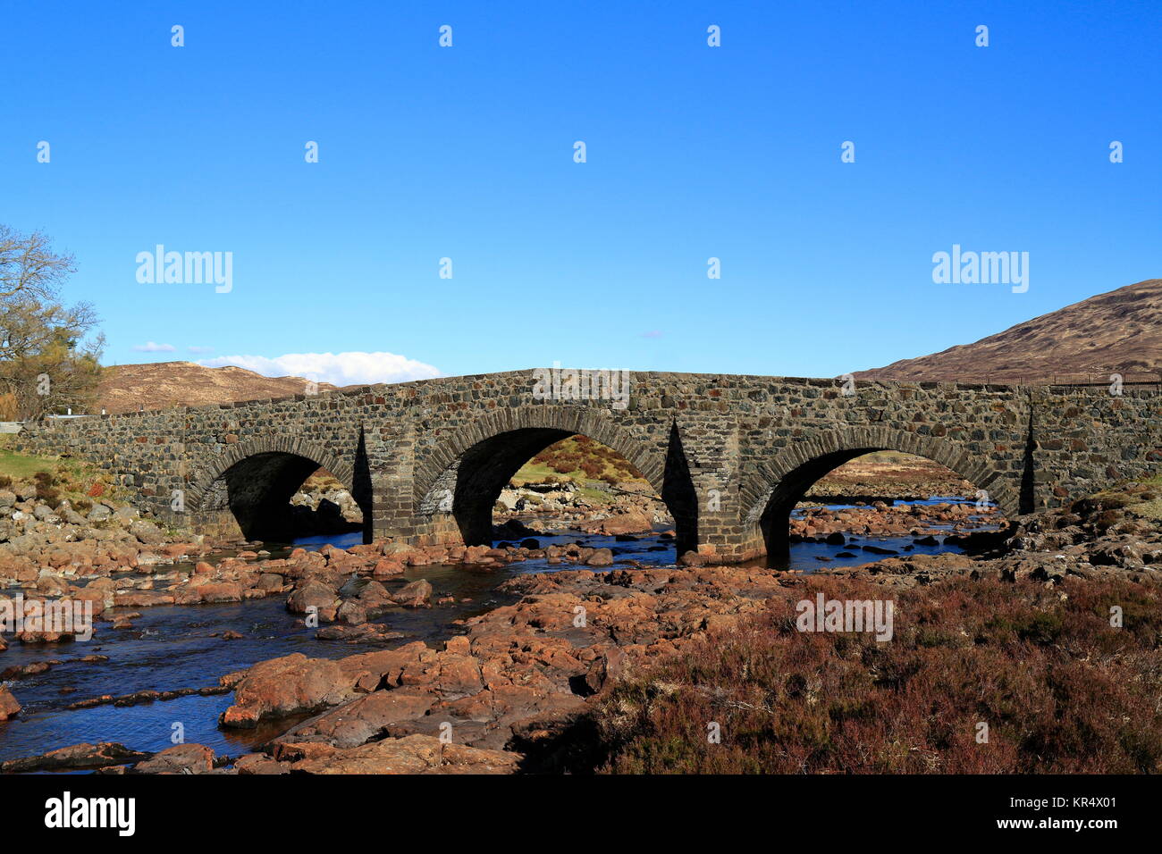 Ancient bridge sligachan on hi-res stock photography and images - Alamy