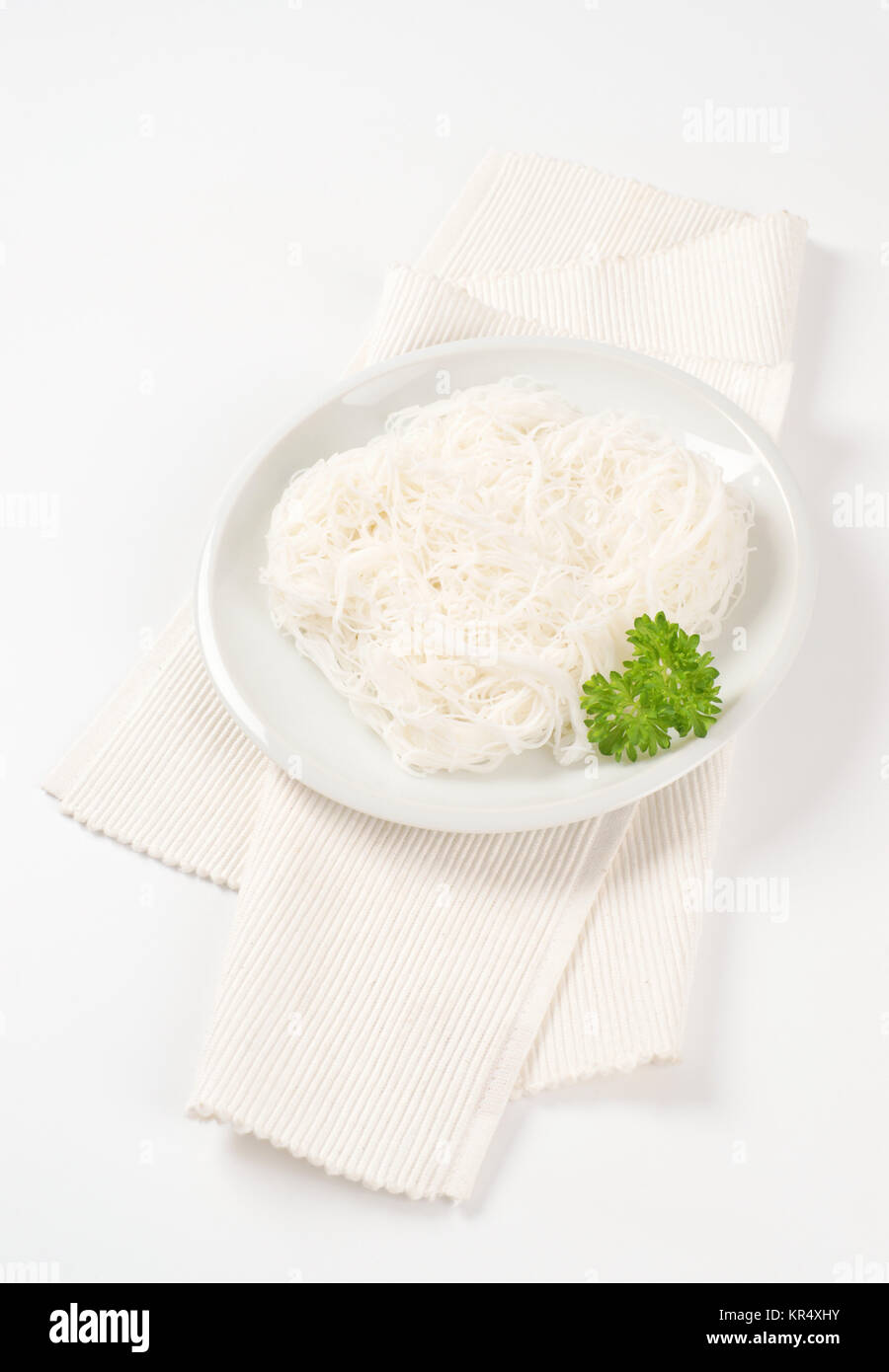 cooked rice noodles Stock Photo - Alamy
