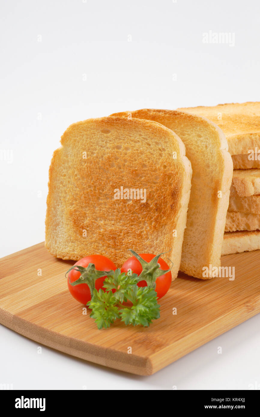 toasted white bread Stock Photo - Alamy
