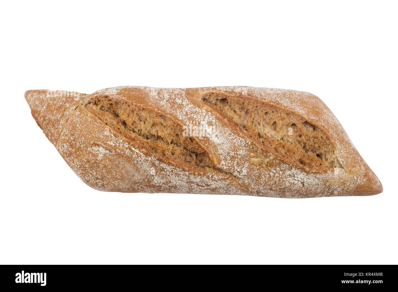 Black small bread on white background Stock Photo - Alamy