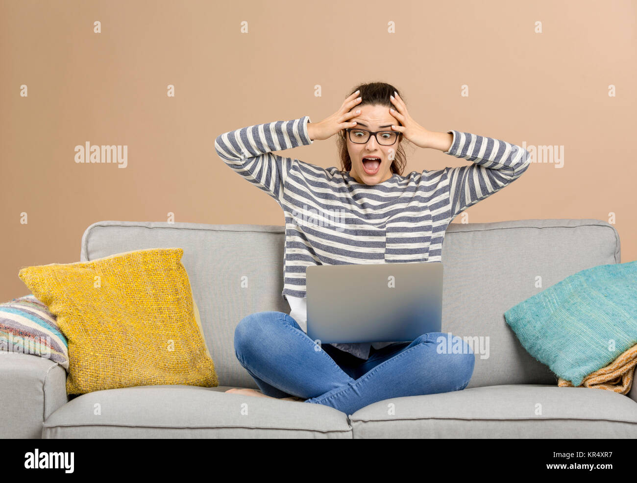 Working at home Stock Photo - Alamy