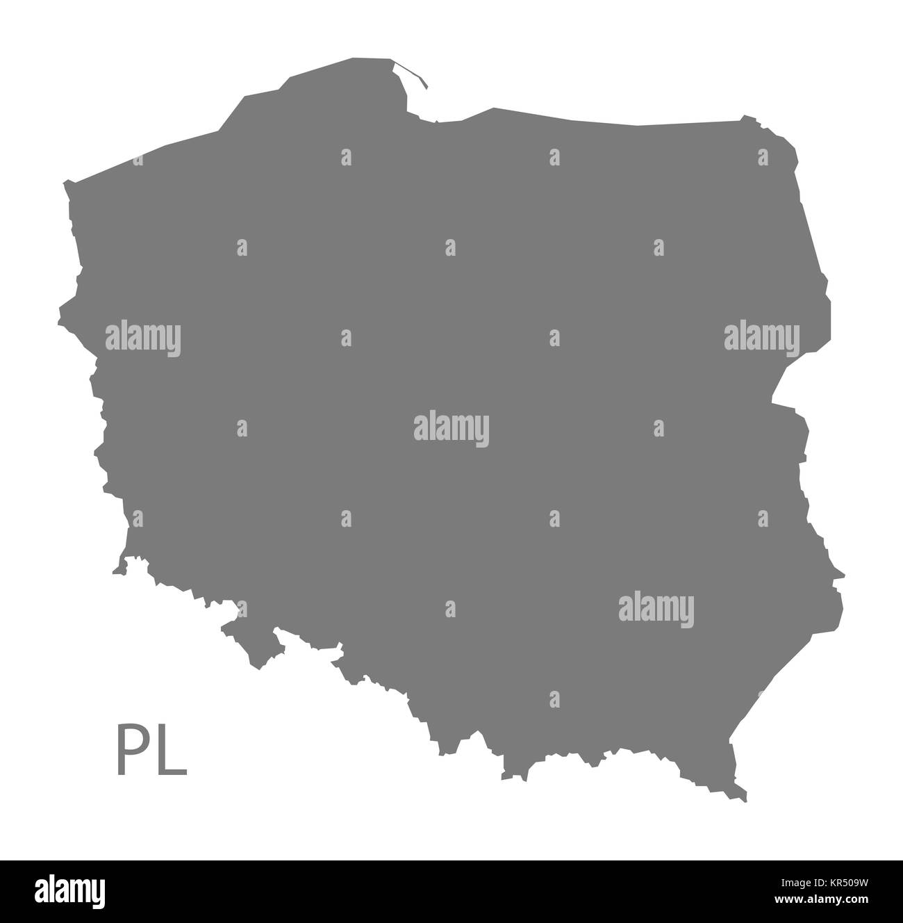 Poland map hi-res stock photography and images - Alamy