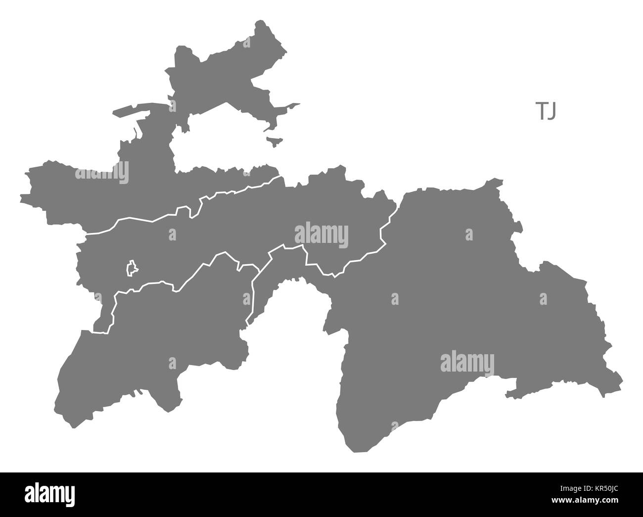Tajikistan icon country map Cut Out Stock Images & Pictures - Alamy