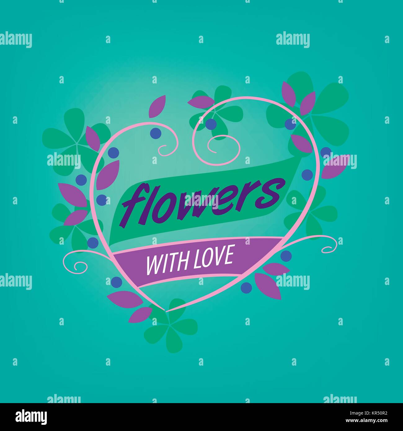 flower vector logo Stock Vector Image & Art - Alamy