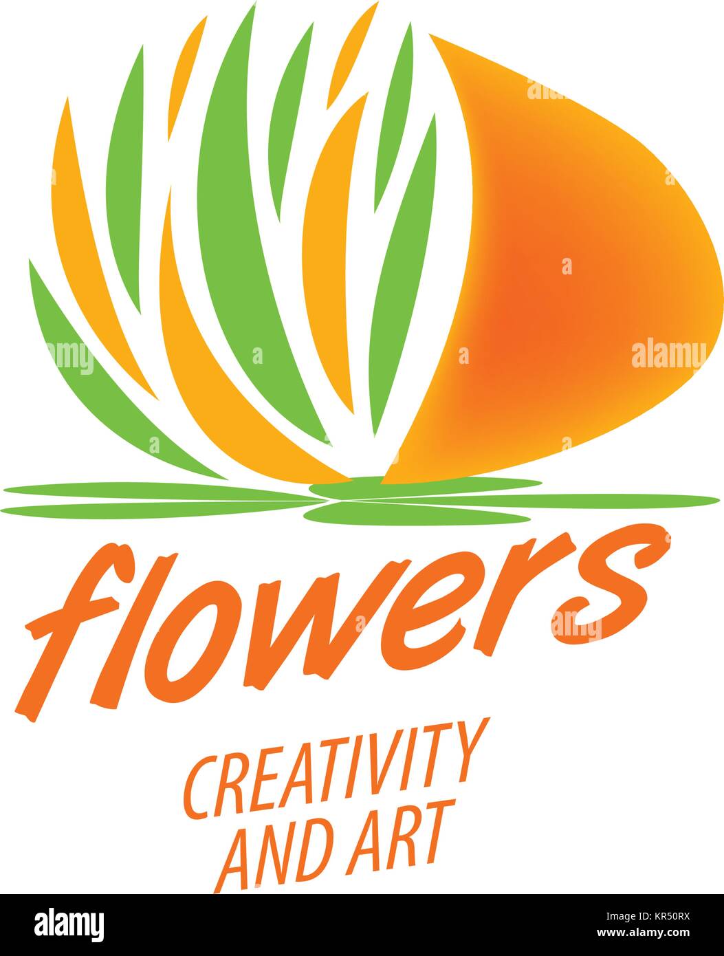flower vector logo Stock Vector Image & Art - Alamy