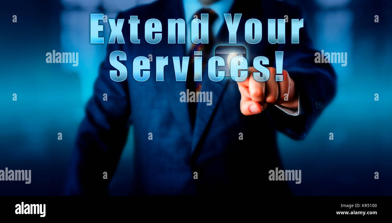 Extend its services hi-res stock photography and images - Alamy