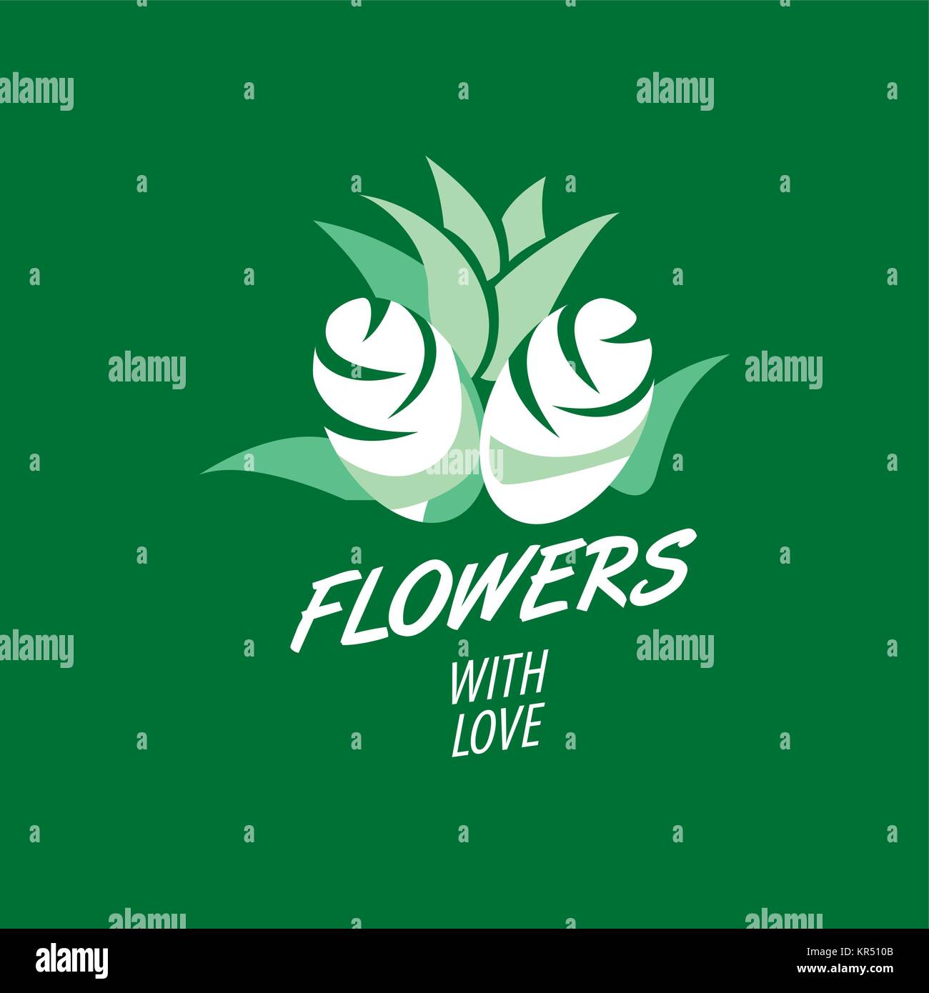 flower vector logo Stock Vector Image & Art - Alamy