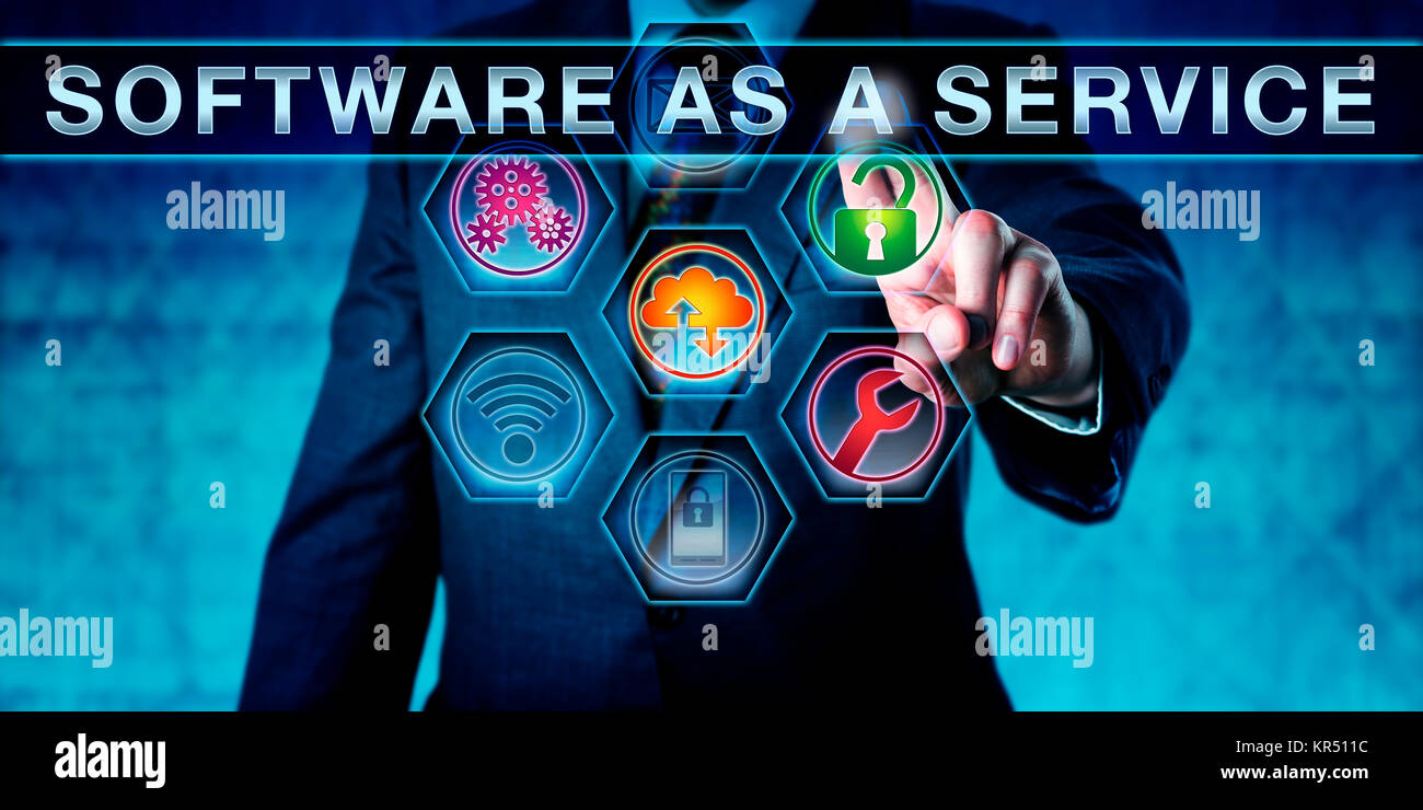 Software as a service saas hi-res stock photography and images - Alamy