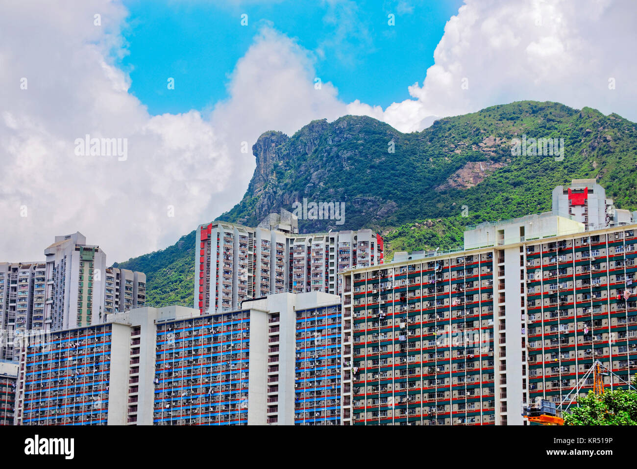 hong kong public estate Stock Photo - Alamy