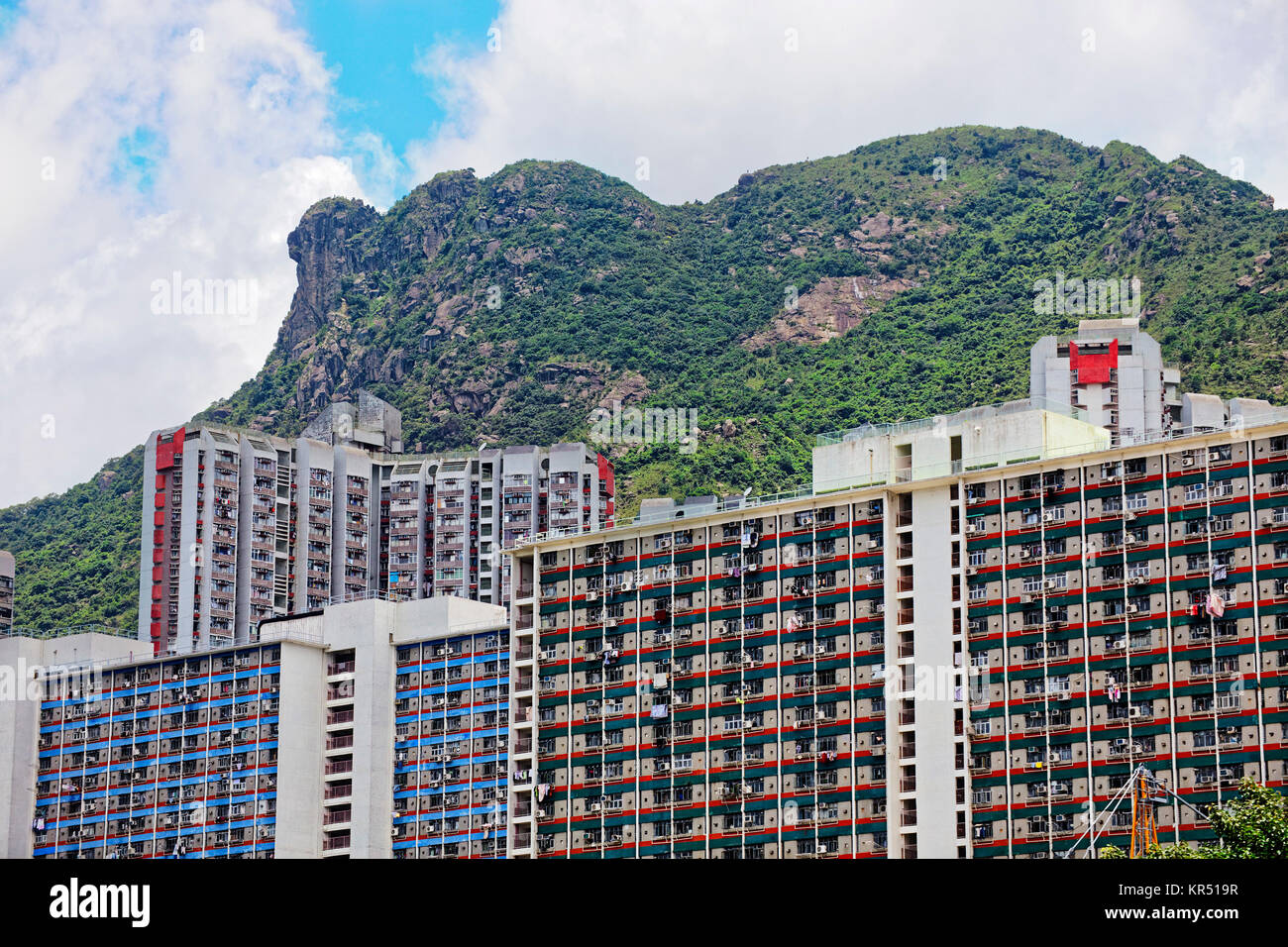 hong kong public estate Stock Photo - Alamy