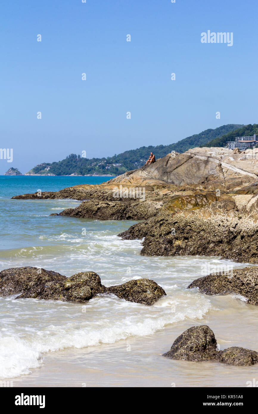 Rock baech hi-res stock photography and images - Alamy