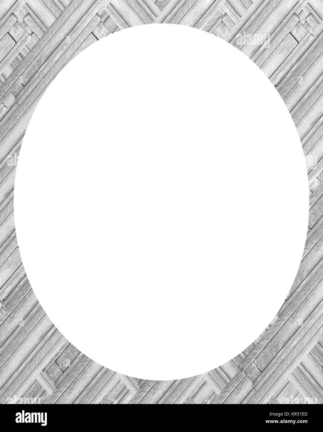 Circle White Frame Background with Decorated Borders Stock Photo - Alamy