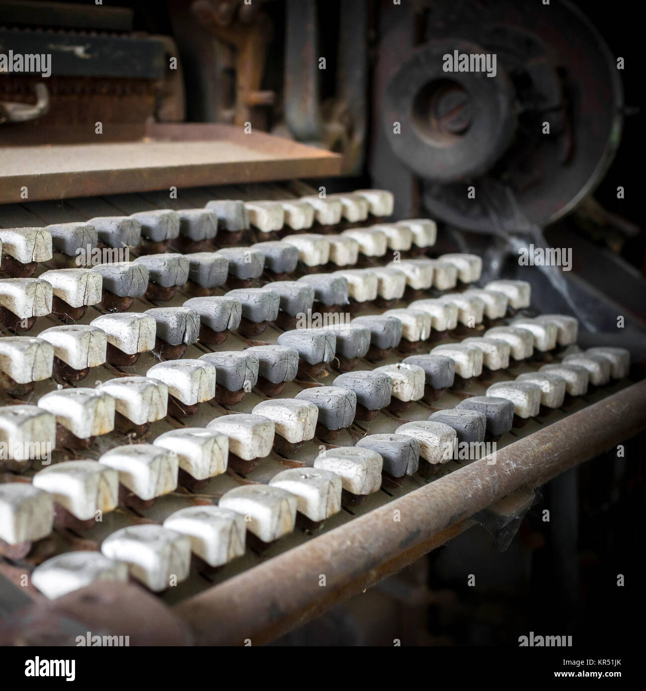 Old rusty keyboard Stock Photo - Alamy