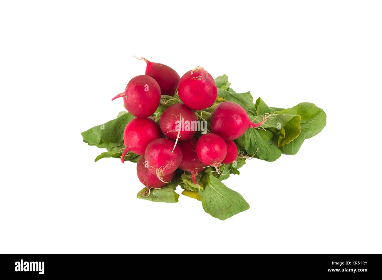red radish isolated on white Stock Photo - Alamy