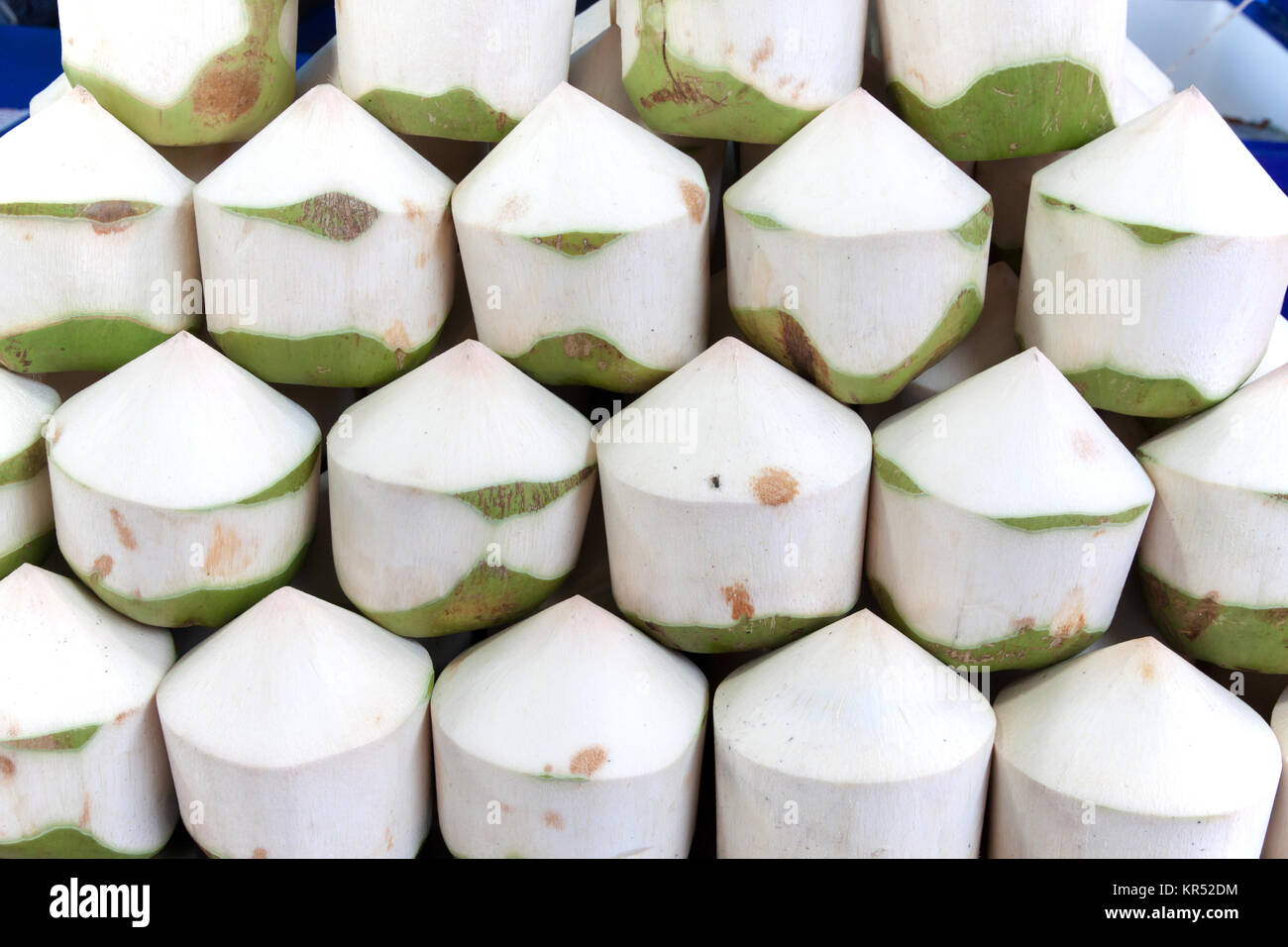aromatic coconut stackable Stock Photo - Alamy