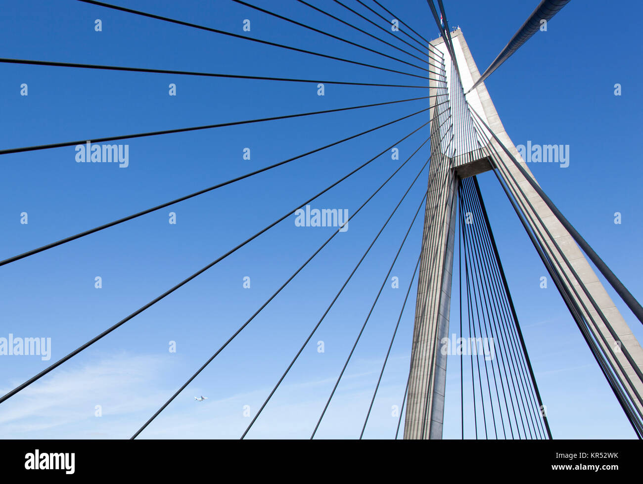 Anzac bridge cables hi-res stock photography and images - Alamy