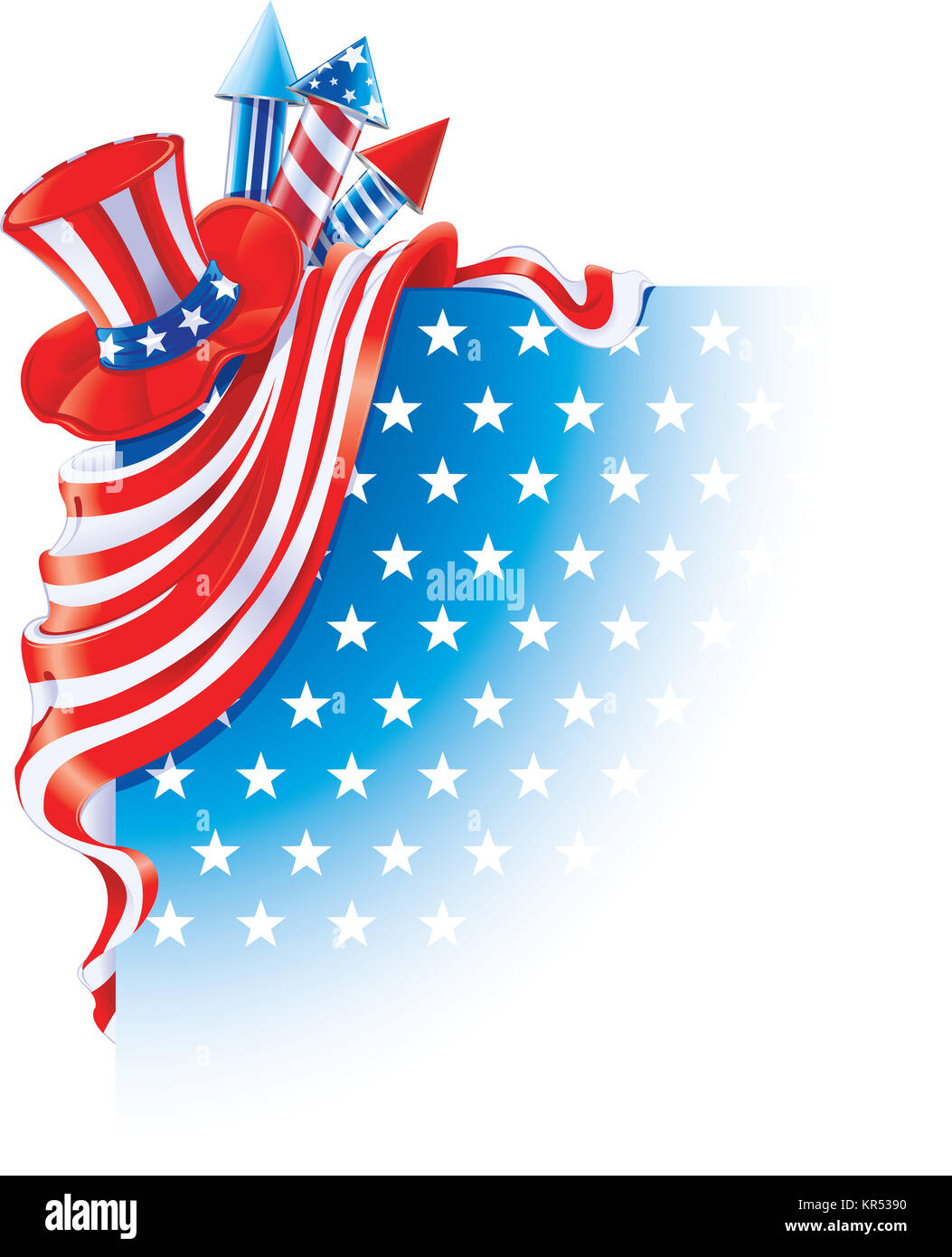 Fourth of July background Stock Photo - Alamy