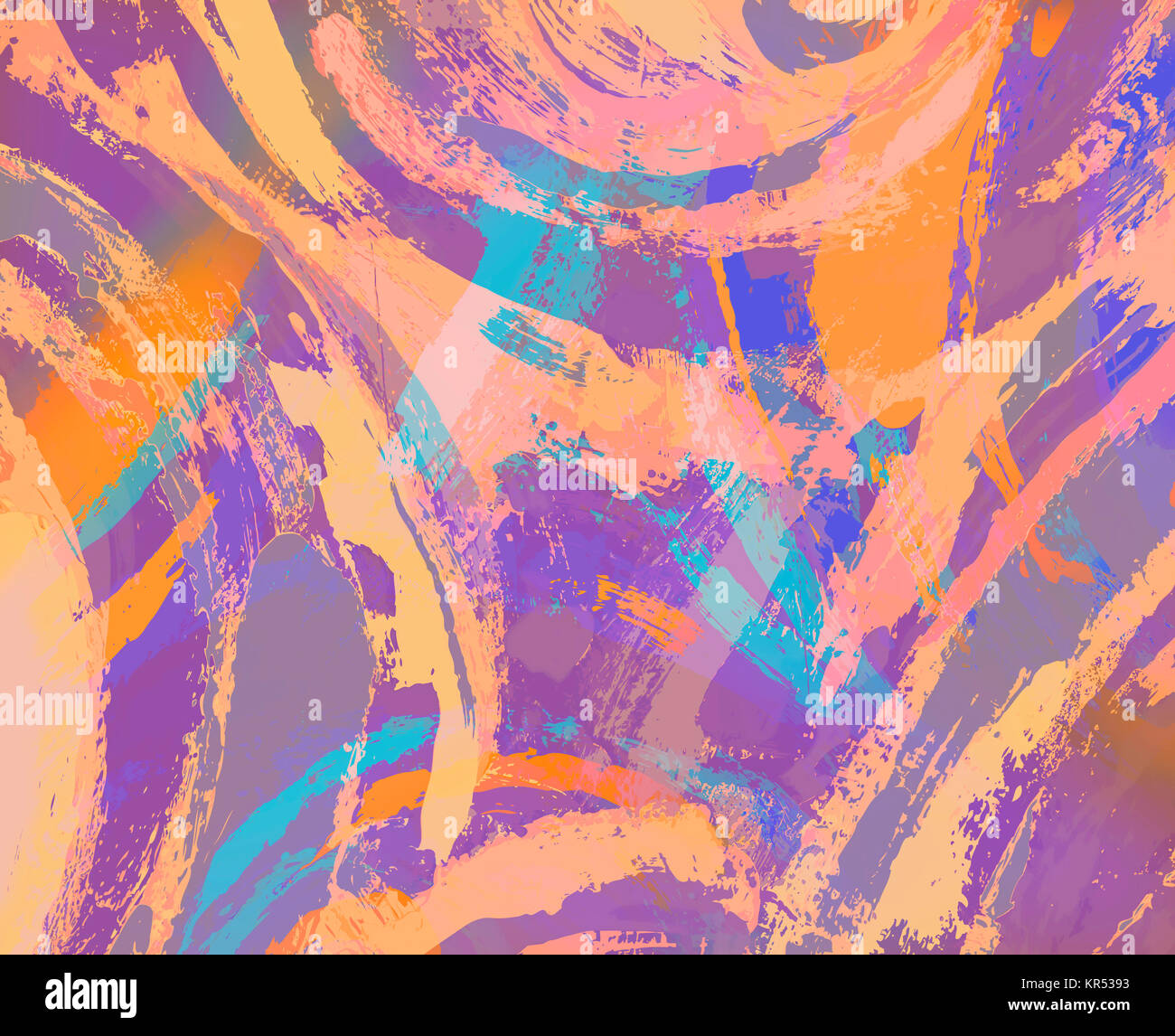 digital painting abstract background Stock Photo - Alamy