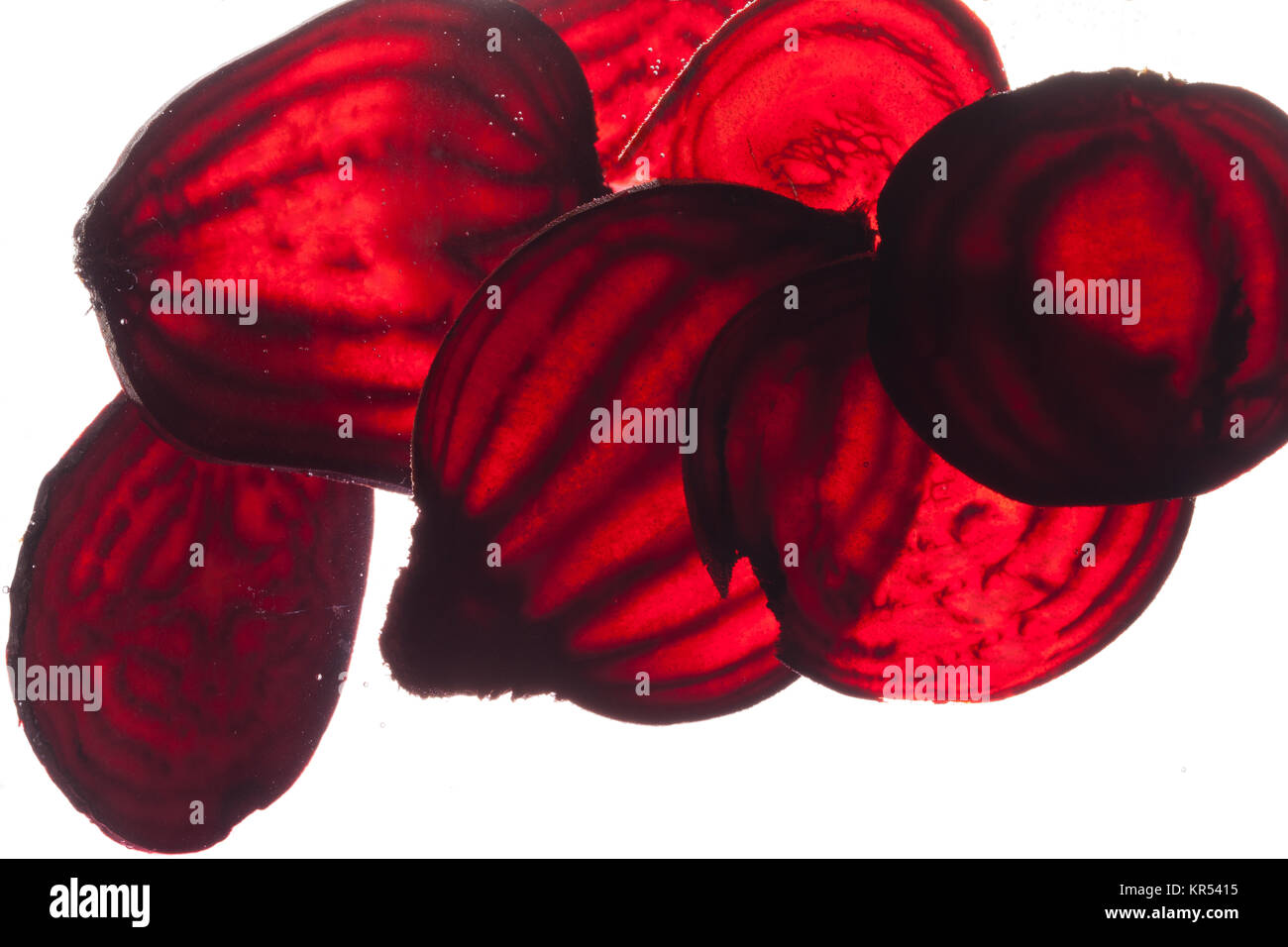 sliced raw beet Stock Photo - Alamy