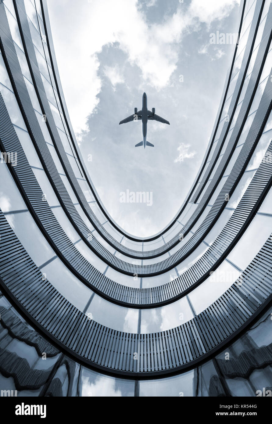 Building model plane hi-res stock photography and images - Alamy