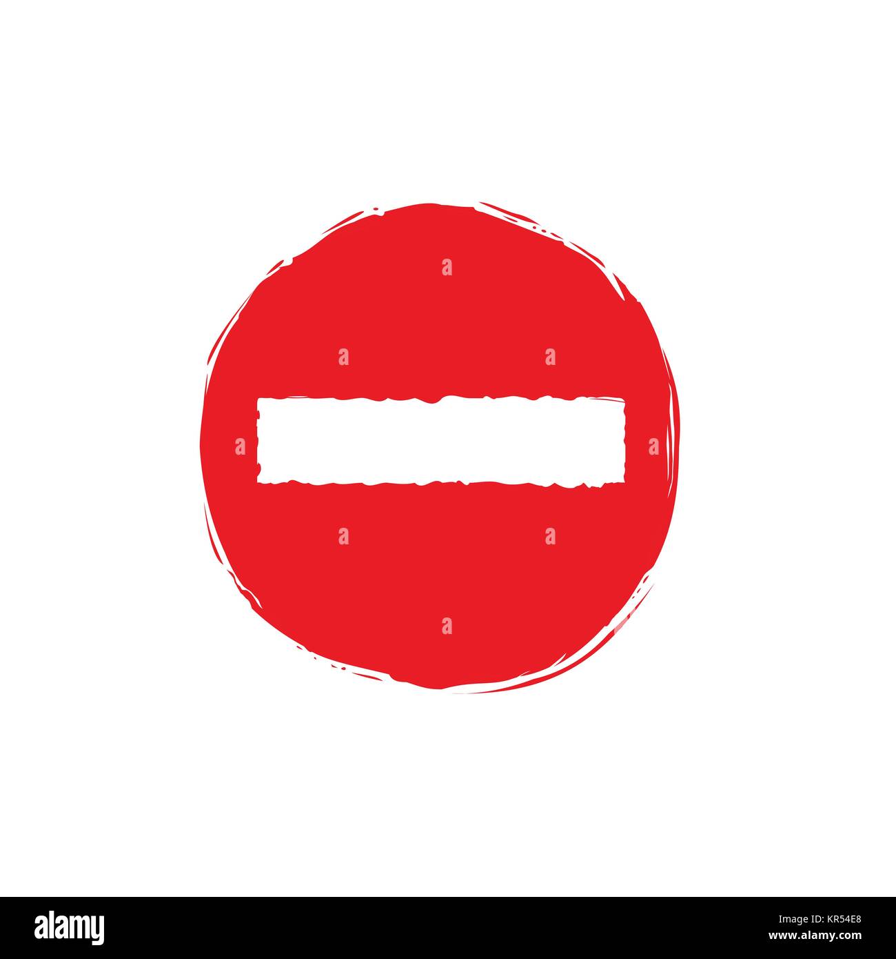 Round Stop Sign Stock Photos & Round Stop Sign Stock Images - Alamy