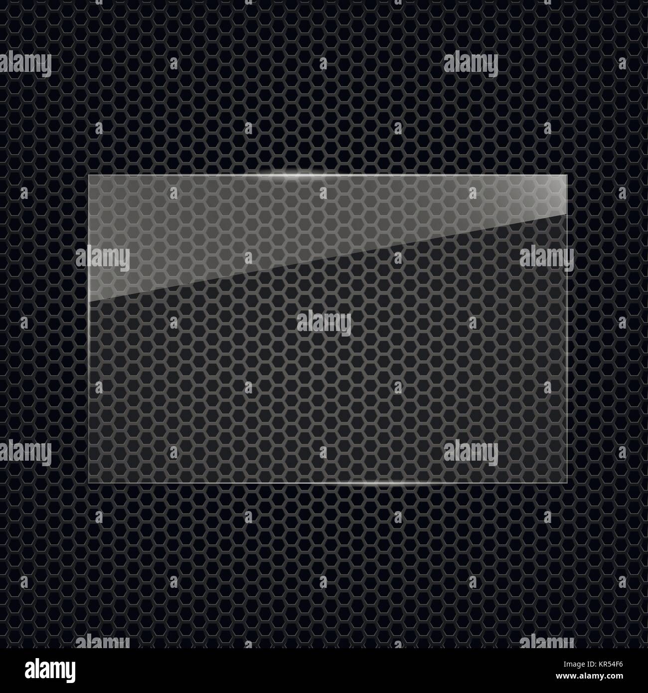 Transparent glass frame Stock Vector Image & Art - Alamy