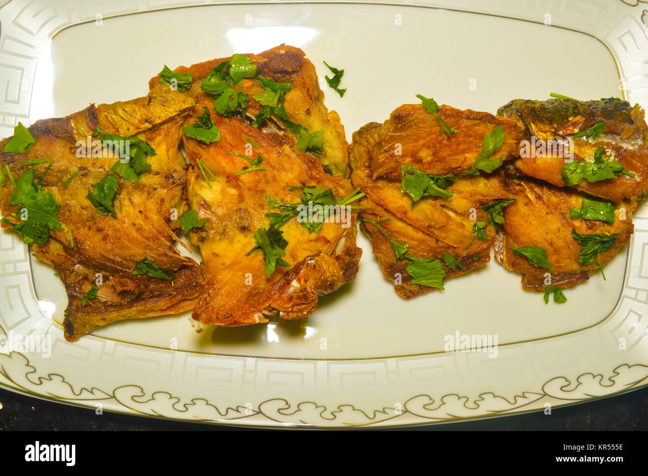 Fried Mackerel Fish Stock Photo - Alamy