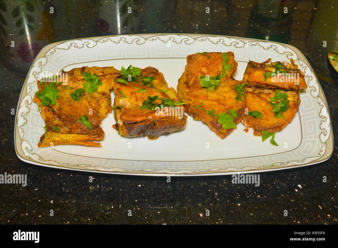 Fried Mackerel Fish Stock Photo - Alamy