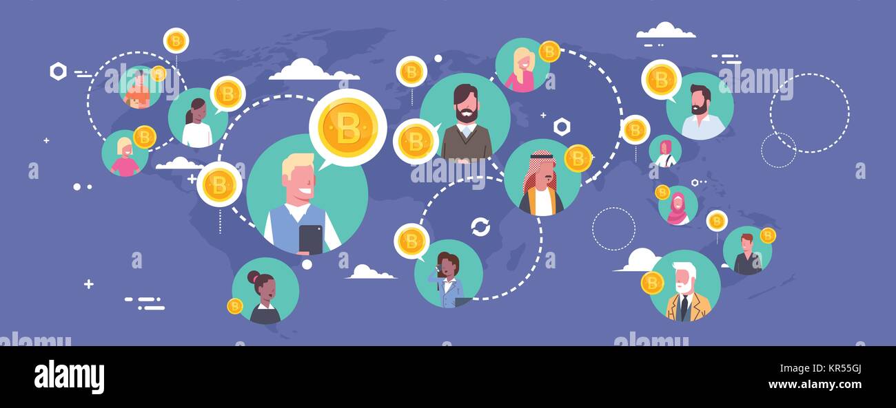 World map digital data golden hi-res stock photography and images - Alamy