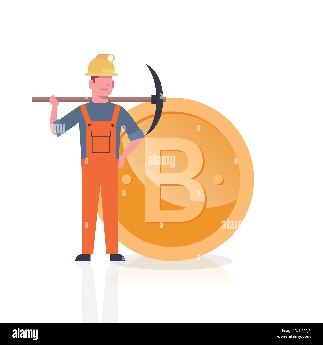Man pickaxe Stock Vector Images - Alamy