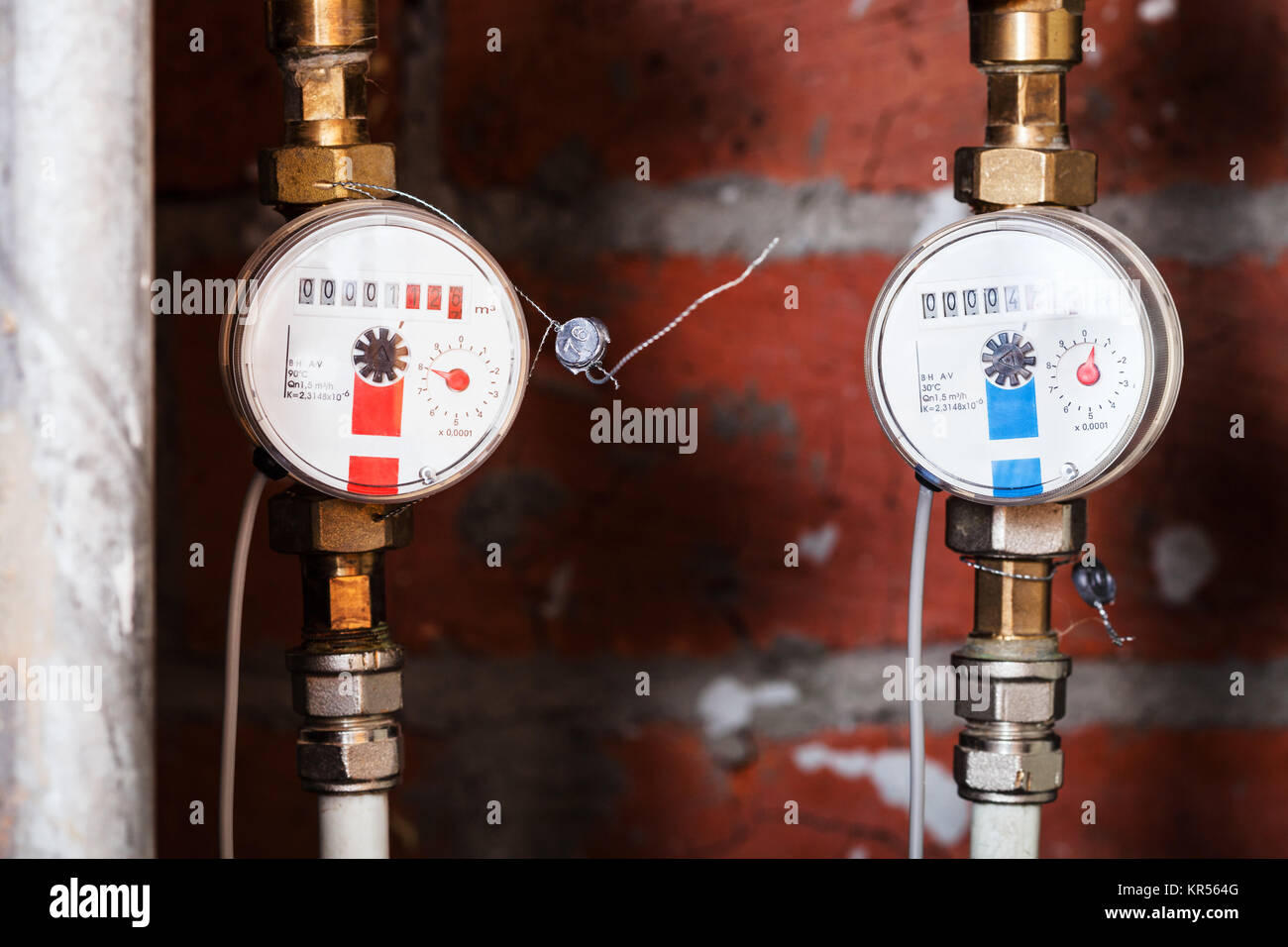 Residential water meter hi-res stock photography and images - Alamy