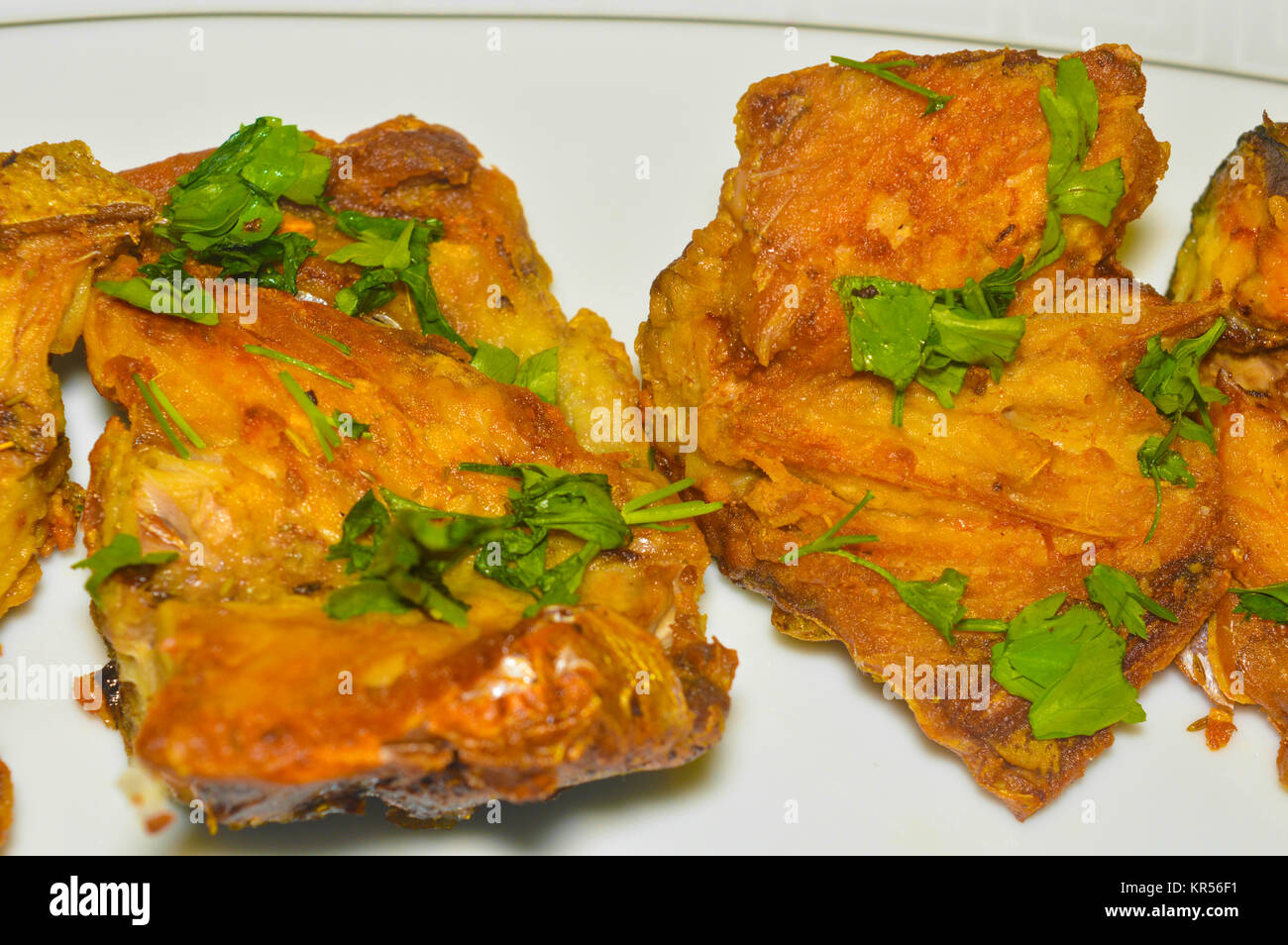 Fried Mackerel Fish Stock Photo - Alamy