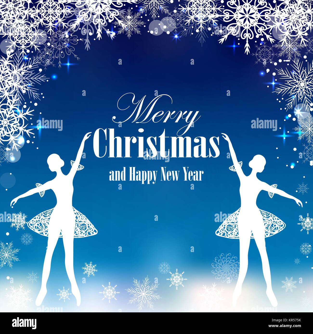 Christmas ballet celebration Stock Vector Images - Alamy