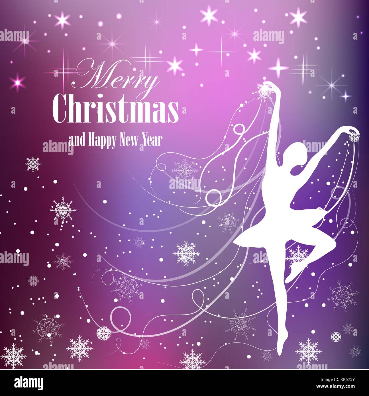 Christmas dancer Stock Vector Images - Alamy